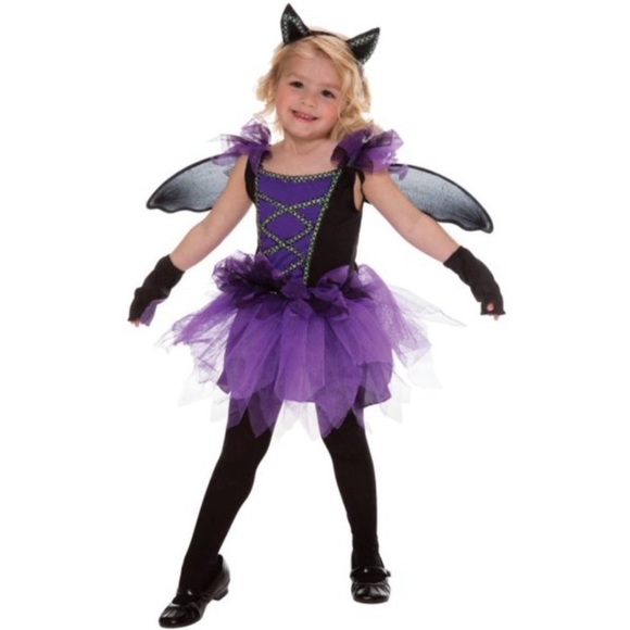 Living Fiction | Dresses | Nwt Adorable Bat Fairy Halloween Costume ...